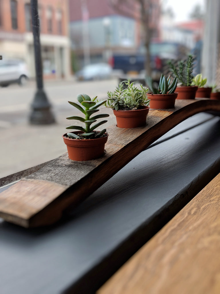 Gathering Stave – Handcrafted Wine Barrel Centerpiece | Staving Artist ...